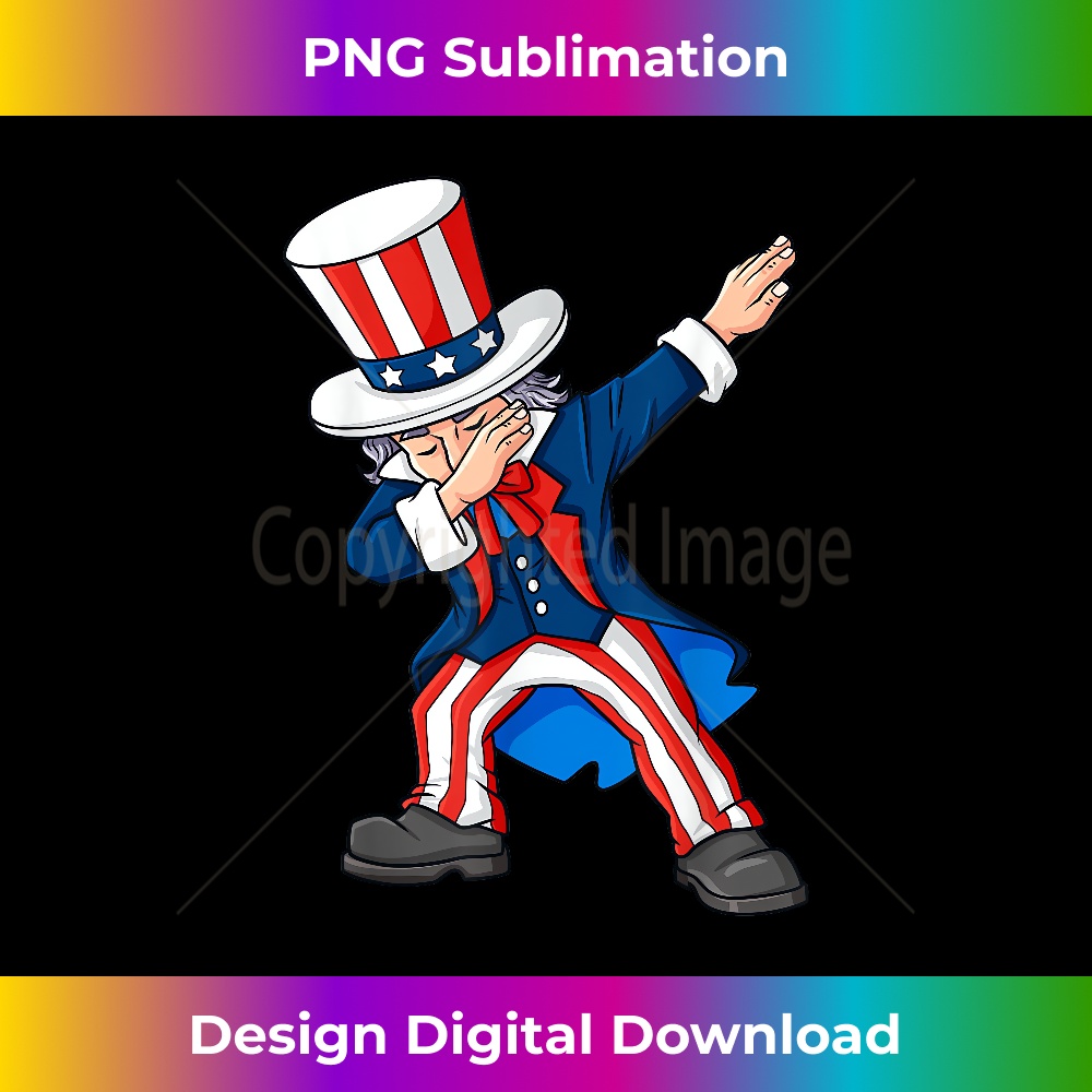 Dabbing Uncle Sam 4th Of July Dab Boys Girls - Eco-Friendly | Inspire ...