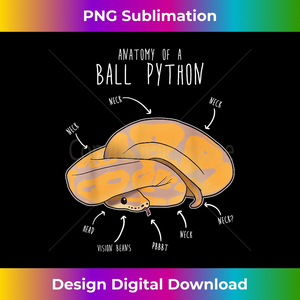 Anatomy of a Banana Ball Python, Funny Reptile Snake Lover - | Inspire ...