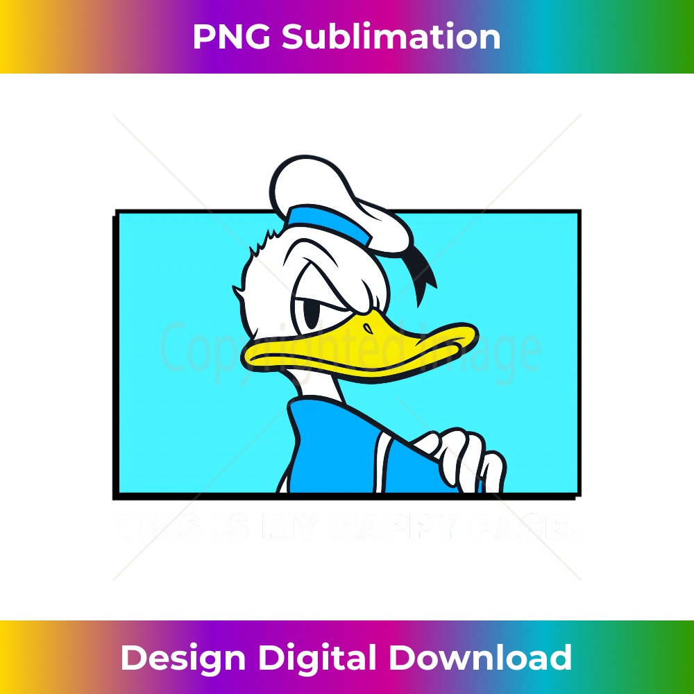 Disney Mickey And Friends Donald This Is My Happy Face Angry | Inspire ...