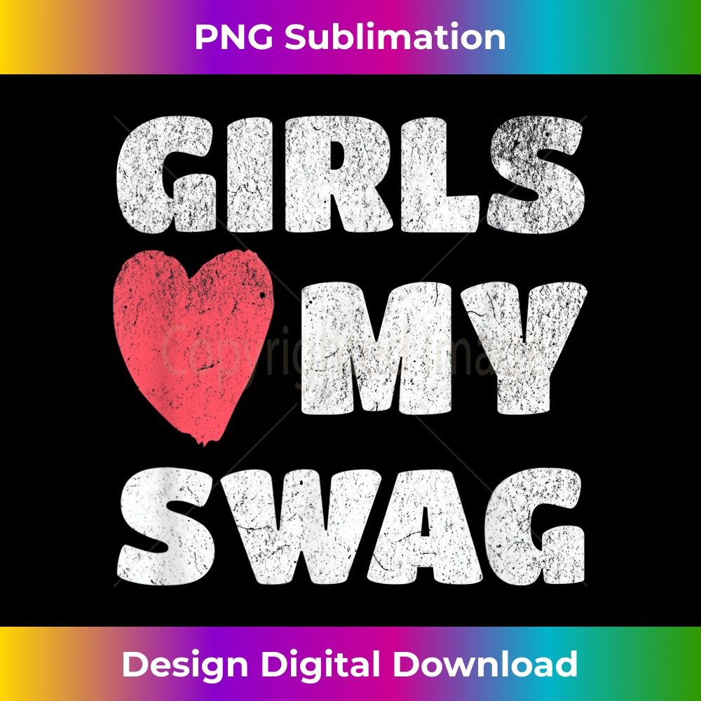 Girls Love My Swag Heart Funny Hip Hop Music Lover Retro - E | Inspire ...
