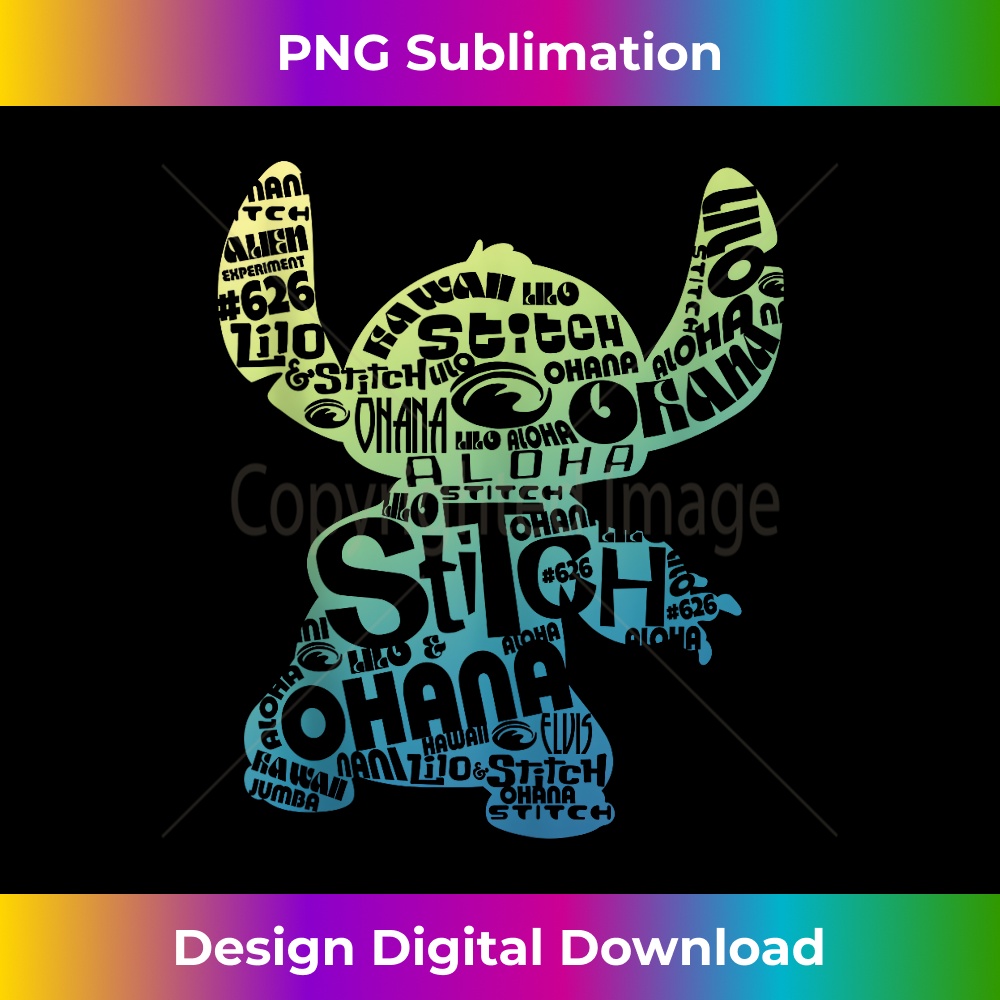 Disney Lilo & Stitch Word Fill - Sublimation-Optimized PNG F | Inspire ...