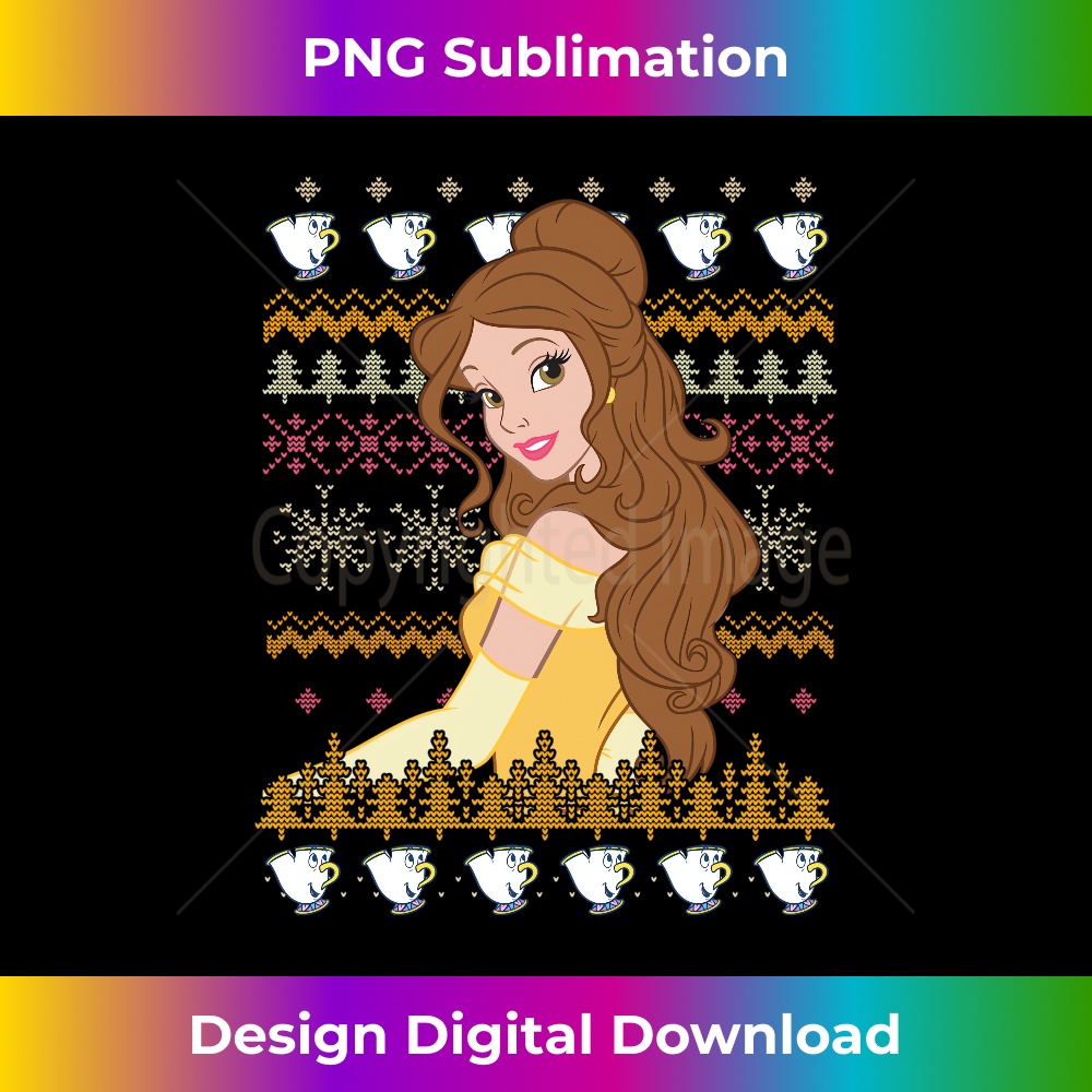 Disney Beauty and the Beast Christmas Belle Tea Cups er - Ti | Inspire ...