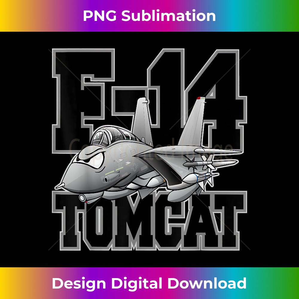 F-14 Tomcat Naval Military Fighter Jet Aircraft Cartoon - Fu | Inspire ...