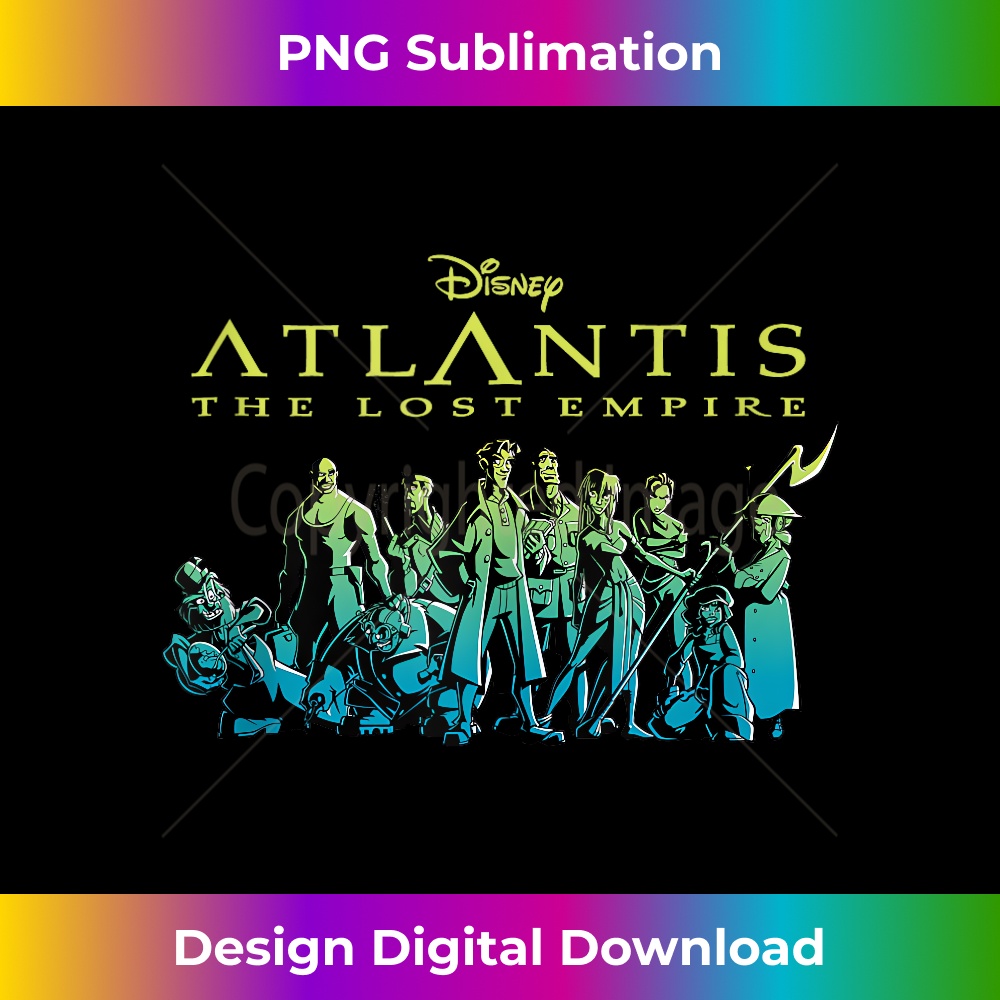Disney Atlantis The Lost Empire Characters Gradient - Sublim | Inspire ...