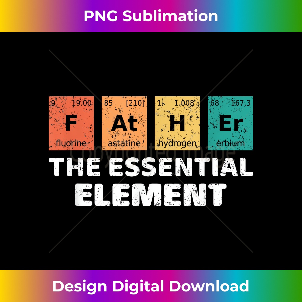 Best Dad Essential Element Father's Day Periodic Table - Eco | Inspire ...