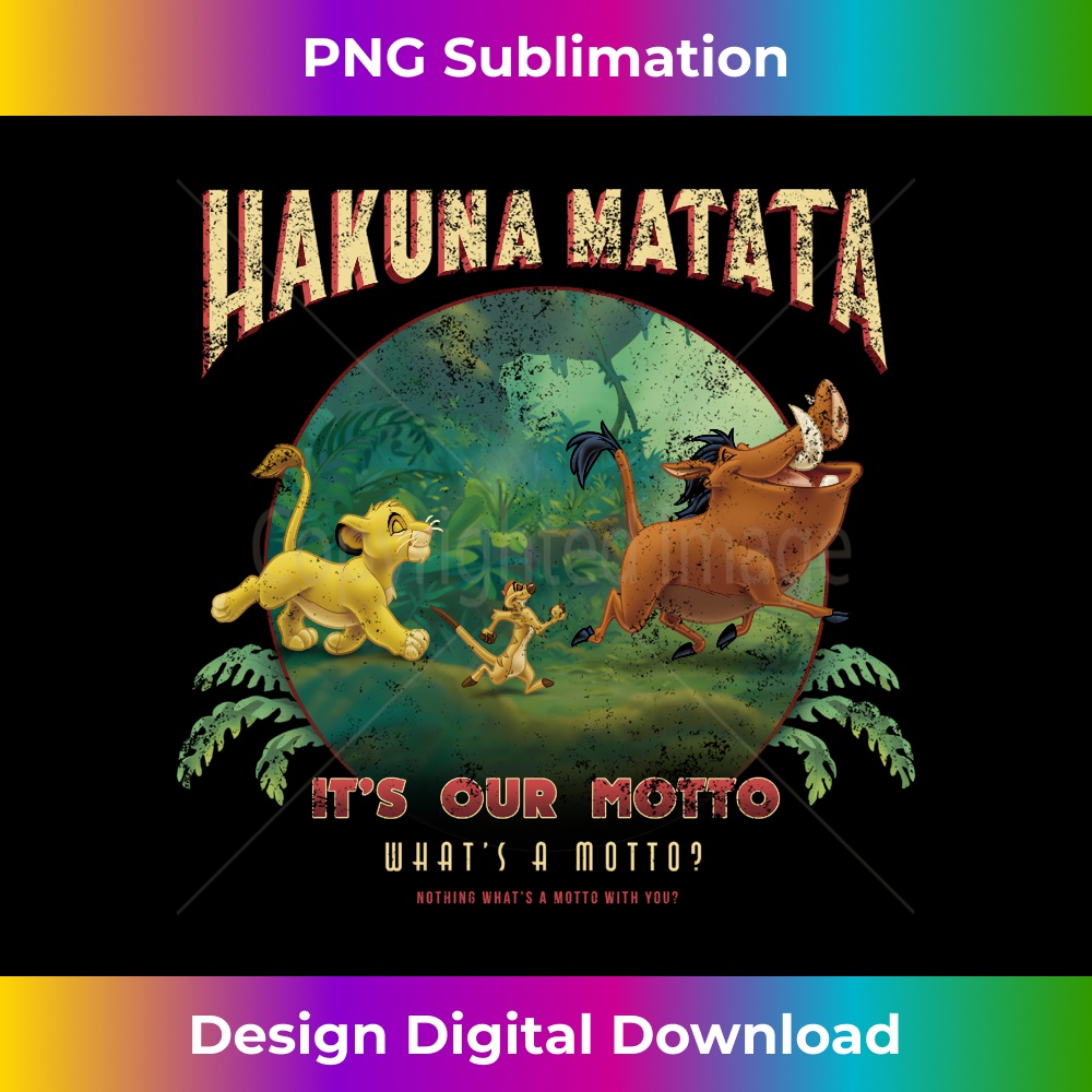 Disney Lion King Hakuna Matata Motto Simba Timon Pumbaa - Su | Inspire ...