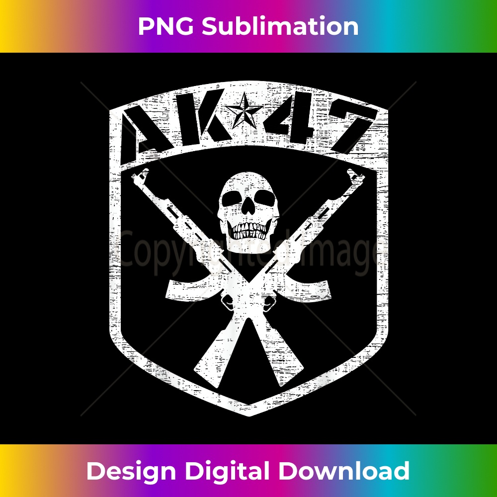 Kalashnikov Skull AK-47 Assualt Rifle Gun - Crafted Sublimat | Inspire ...