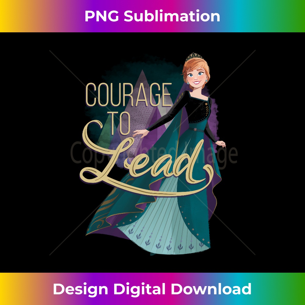 Disney Frozen 2 Anna Courage To Lead - Deluxe PNG Sublimatio | Inspire ...