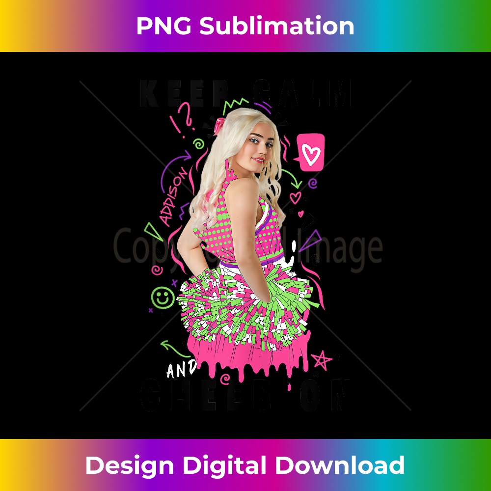 Disney Channel Zombies 2 Addison Keep Calm and Cheer On - Sl | Inspire ...