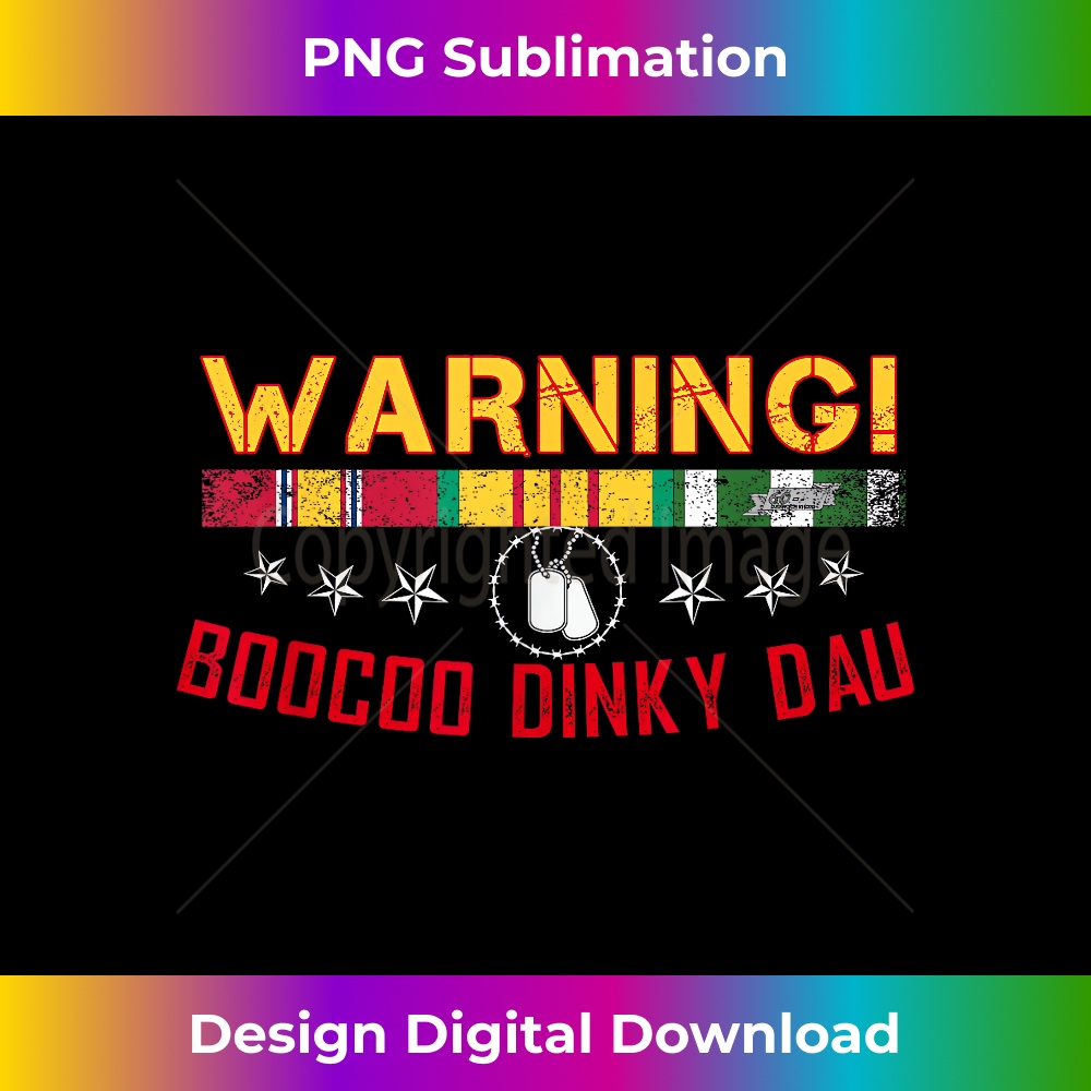 Vietnam Veteran Boocoo Dinky Dau - Deluxe PNG Sublimation Do | Inspire ...