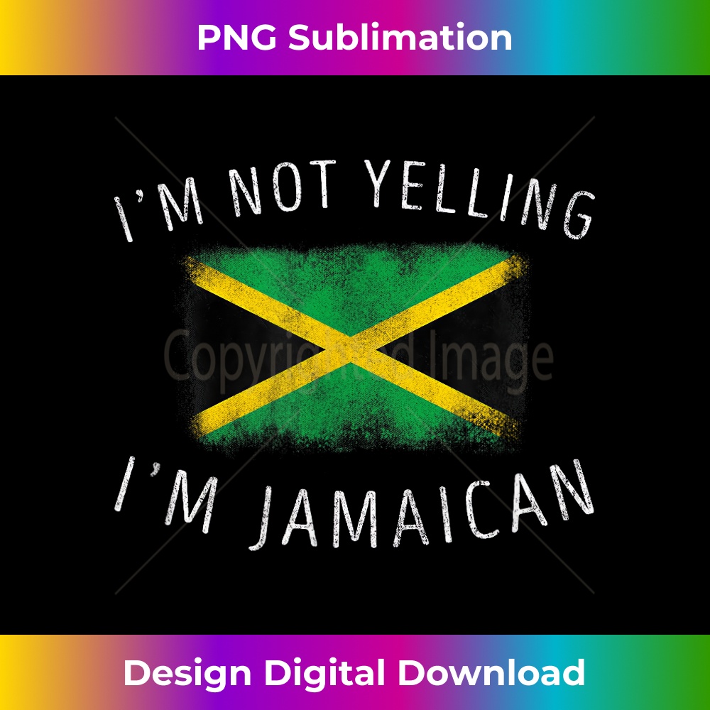 I'm Not Yelling, I'm Jamaican - Funny Jamaica Pride - Deluxe | Inspire ...