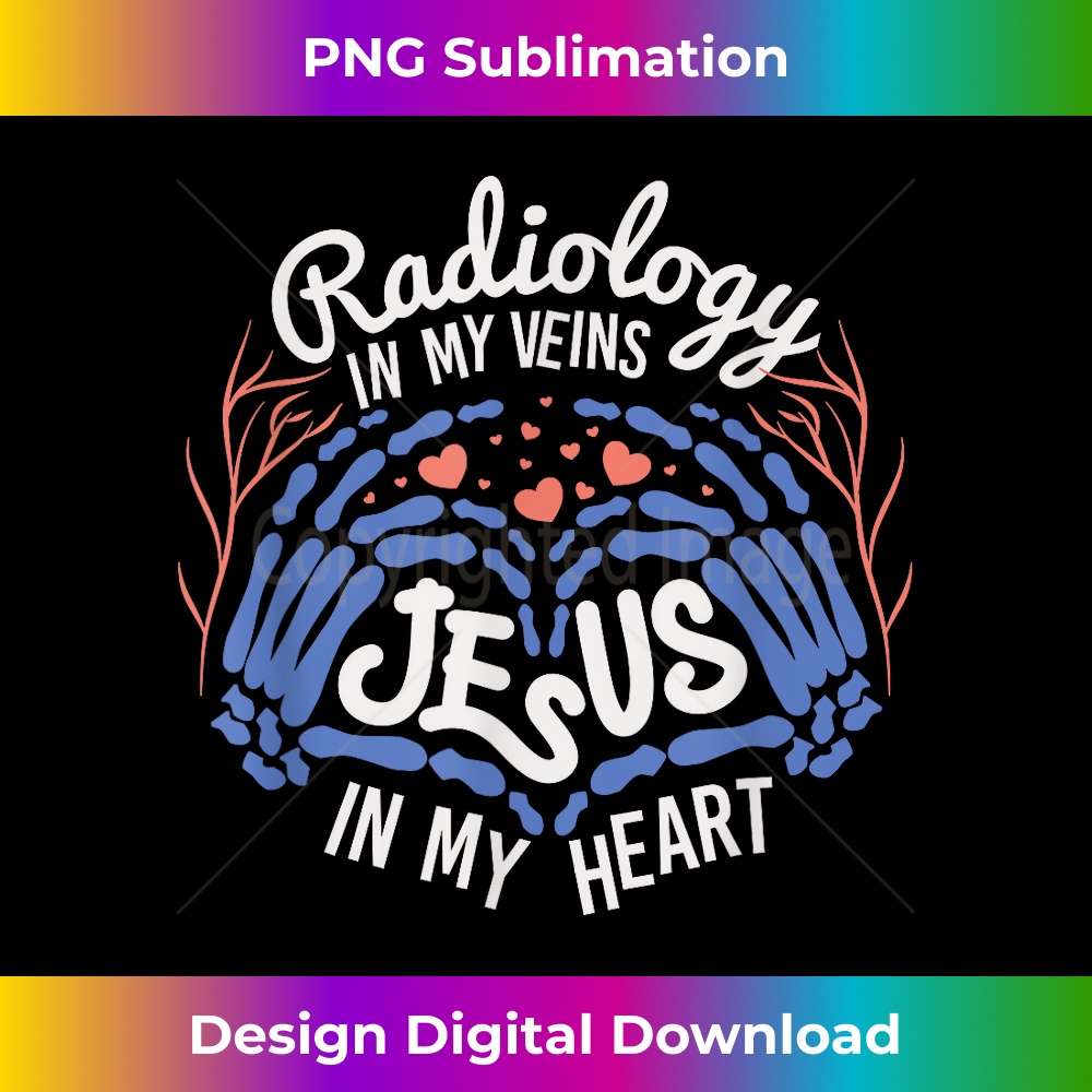 Radiology & Jesus, In My Veins & Heart - Eco-Friendly Sublim | Inspire ...
