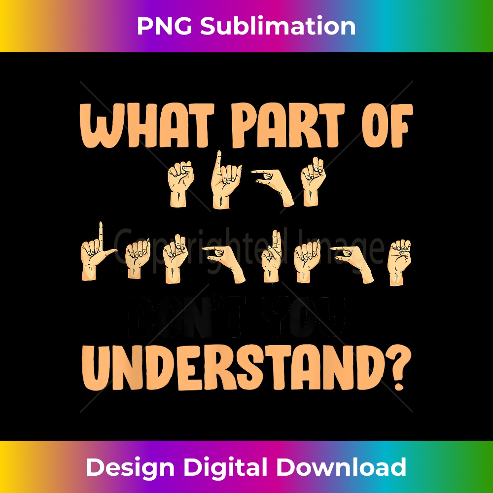 Funny American Sign Language Deaf Mute - Innovative PNG Sub | Inspire ...