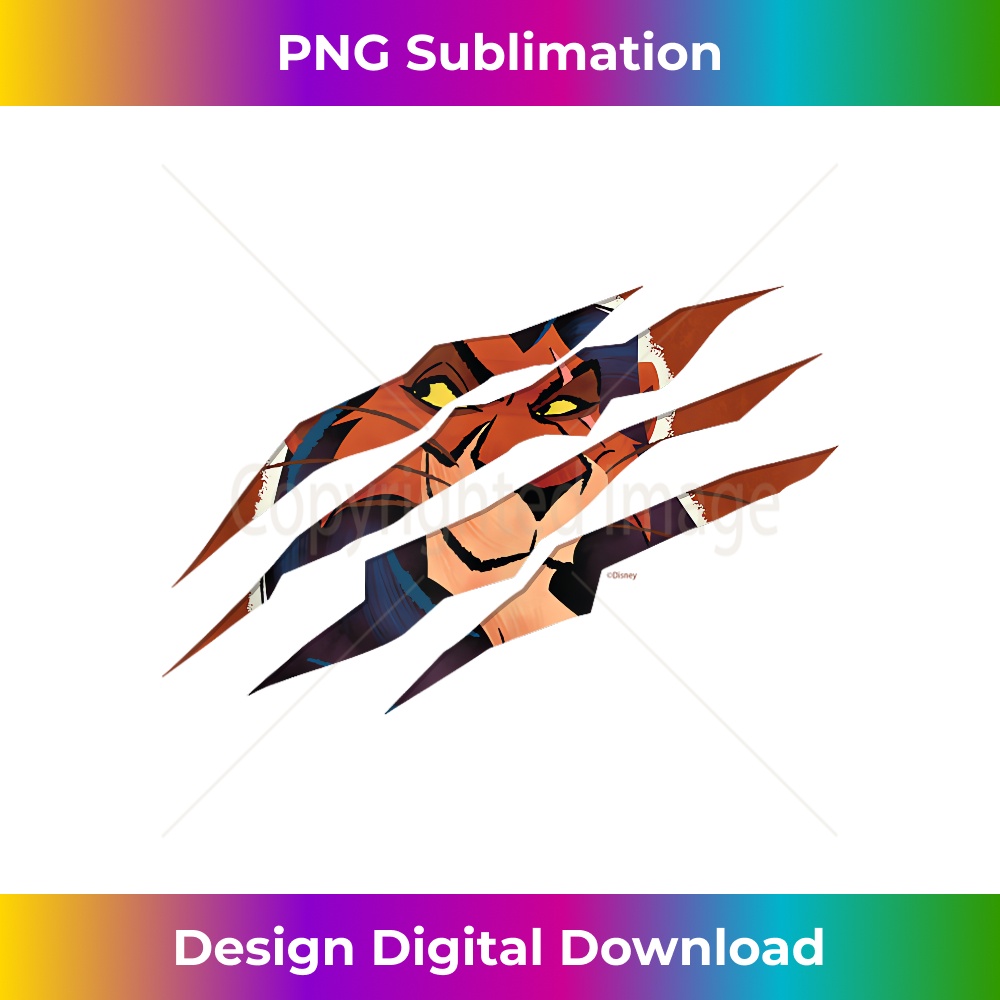 Disney Villains Scar Claw Slash The Lion King - Deluxe PNG S | Inspire ...