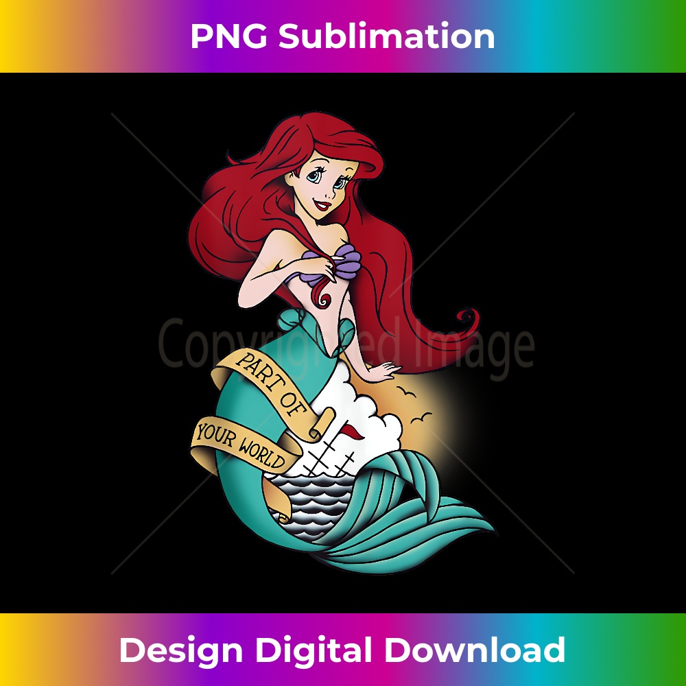 Disney The Little Mermaid Ariel Part Of Your World Tattoo - | Inspire ...