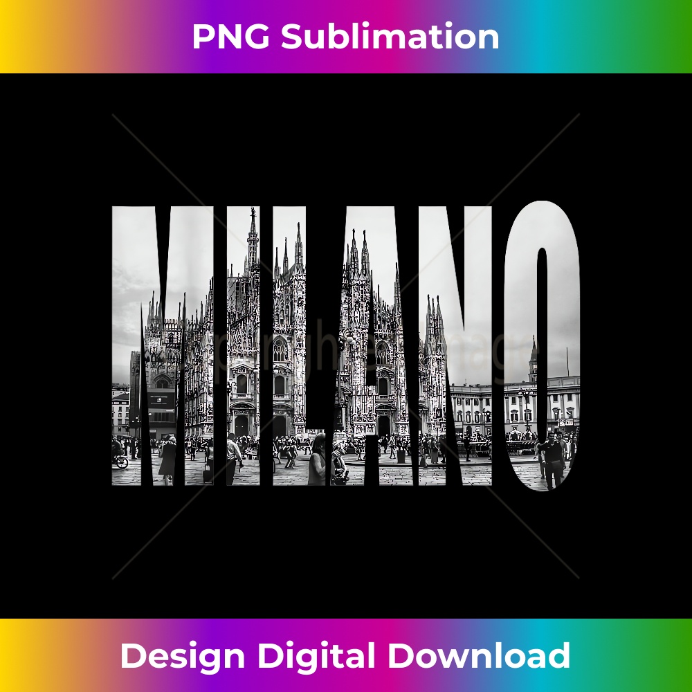 Milano Duomo Black and White Logo Image - Sublimation-Optimi | Inspire ...