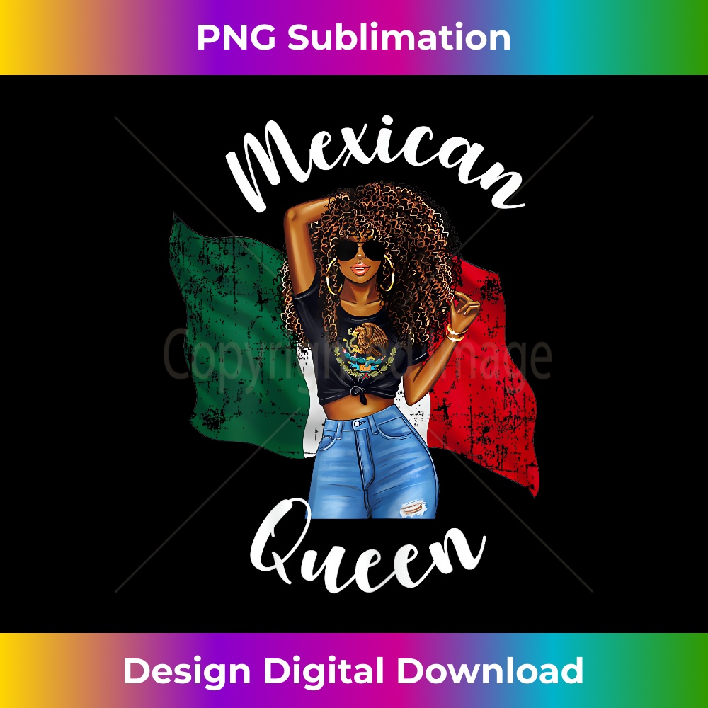 Sexy Afro Mexican Queen Mexico Flag Young Woman Sassy Cute - | Inspire ...