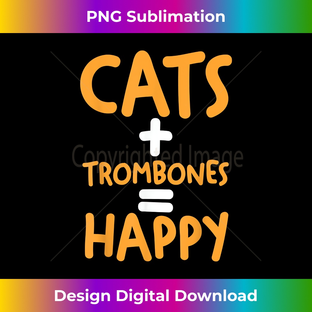Cats and Trombone - Sublimation-Optimized PNG File - Pioneer - Inspire ...