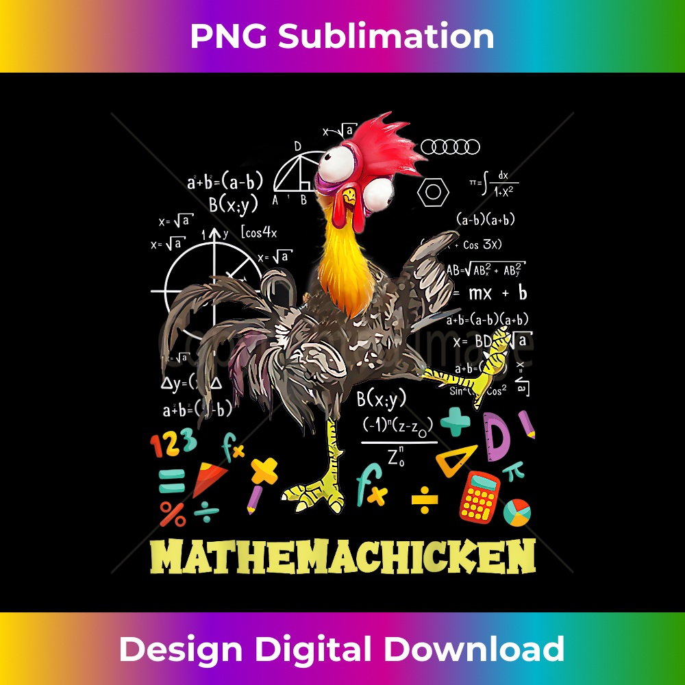 Mathemachicken teacher Math Lovers Funny chicken - Chic Subl | Inspire Uplift