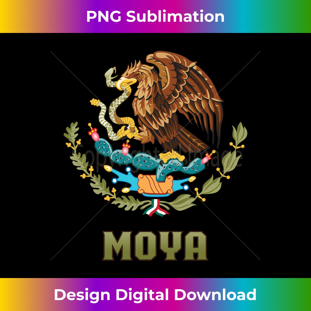 MOYA Nombre Last Name Mexican Flag Mexico Emblem - Bohemian | Inspire ...