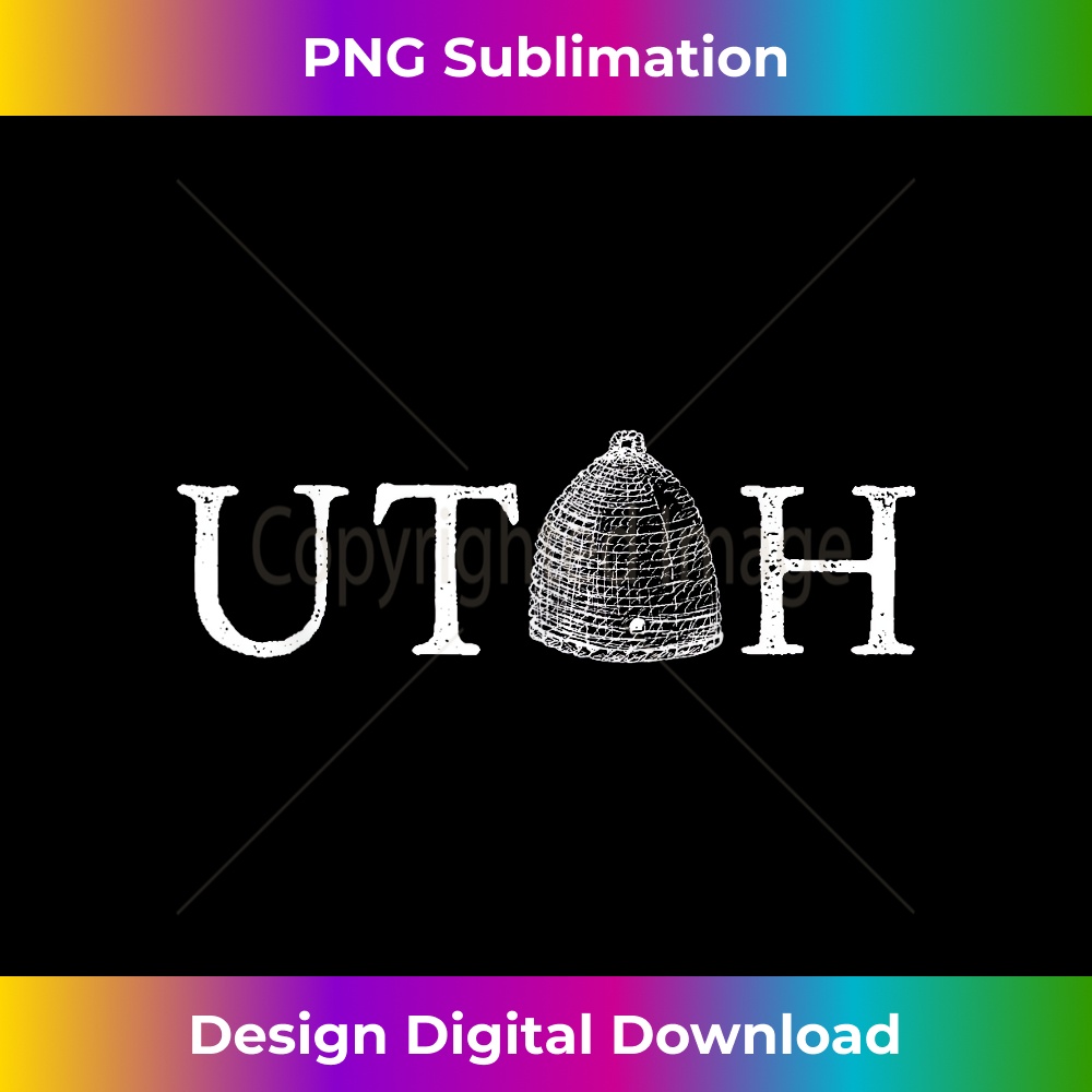 Utah Beehive State Souvenir - Minimalist Sublimation Digital | Inspire ...