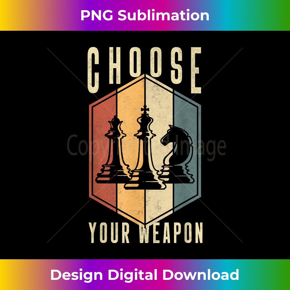 Choose Your Weapon Gag Chess s Chess Players - Minimalist Su | Inspire ...