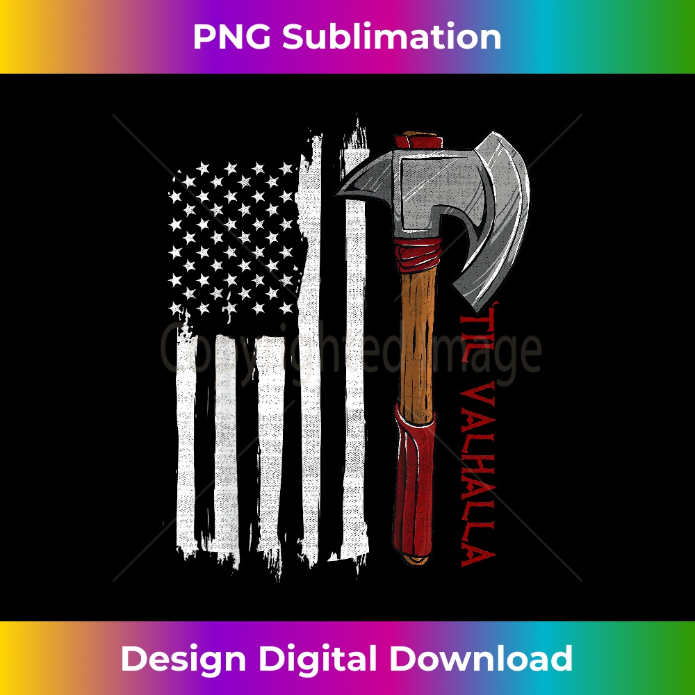 American Viking Axe Flag - Til Valhalla - Artisanal Sublimat | Inspire ...