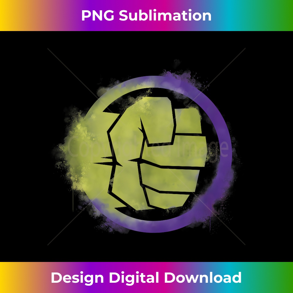 Marvel Avengers Endgame Hulk Spray Paint Logo - Bespoke Subl | Inspire ...