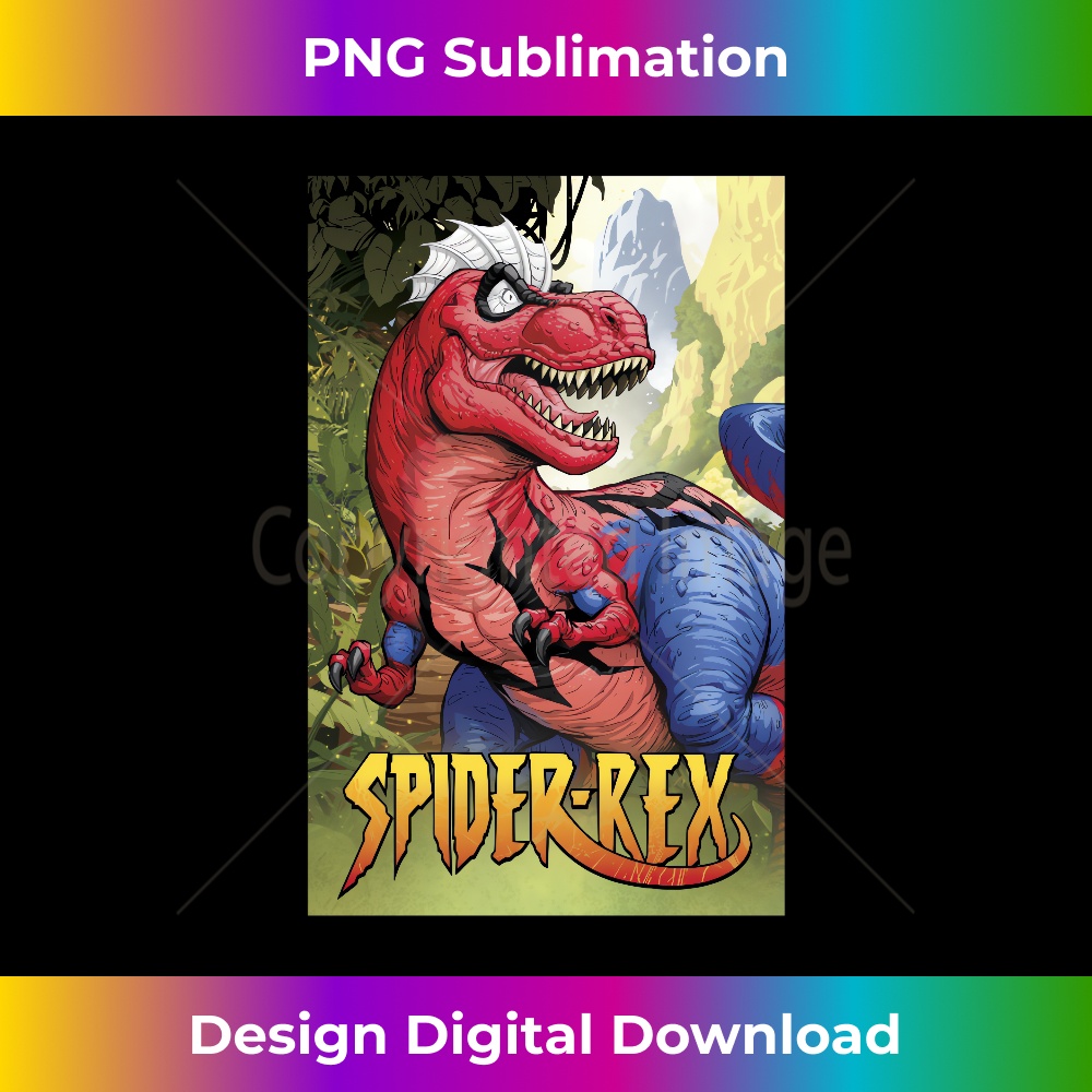 Marvel Spider-Rex Dinosaur Rex - Artisanal Sublimation PNG F | Inspire ...