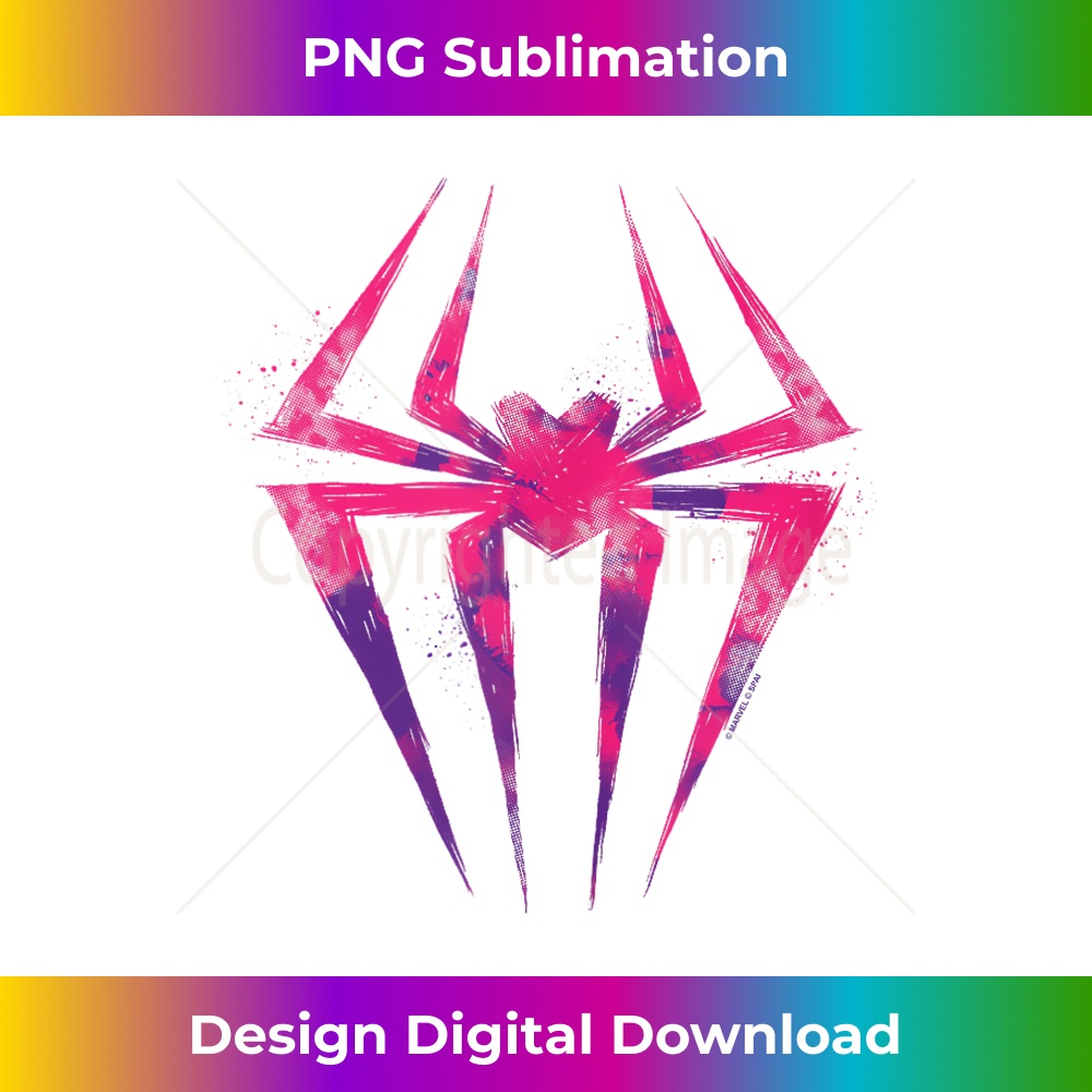 Marvel Spider-Man Across The Spider-Verse Part 1 Pink Logo - - Inspire ...