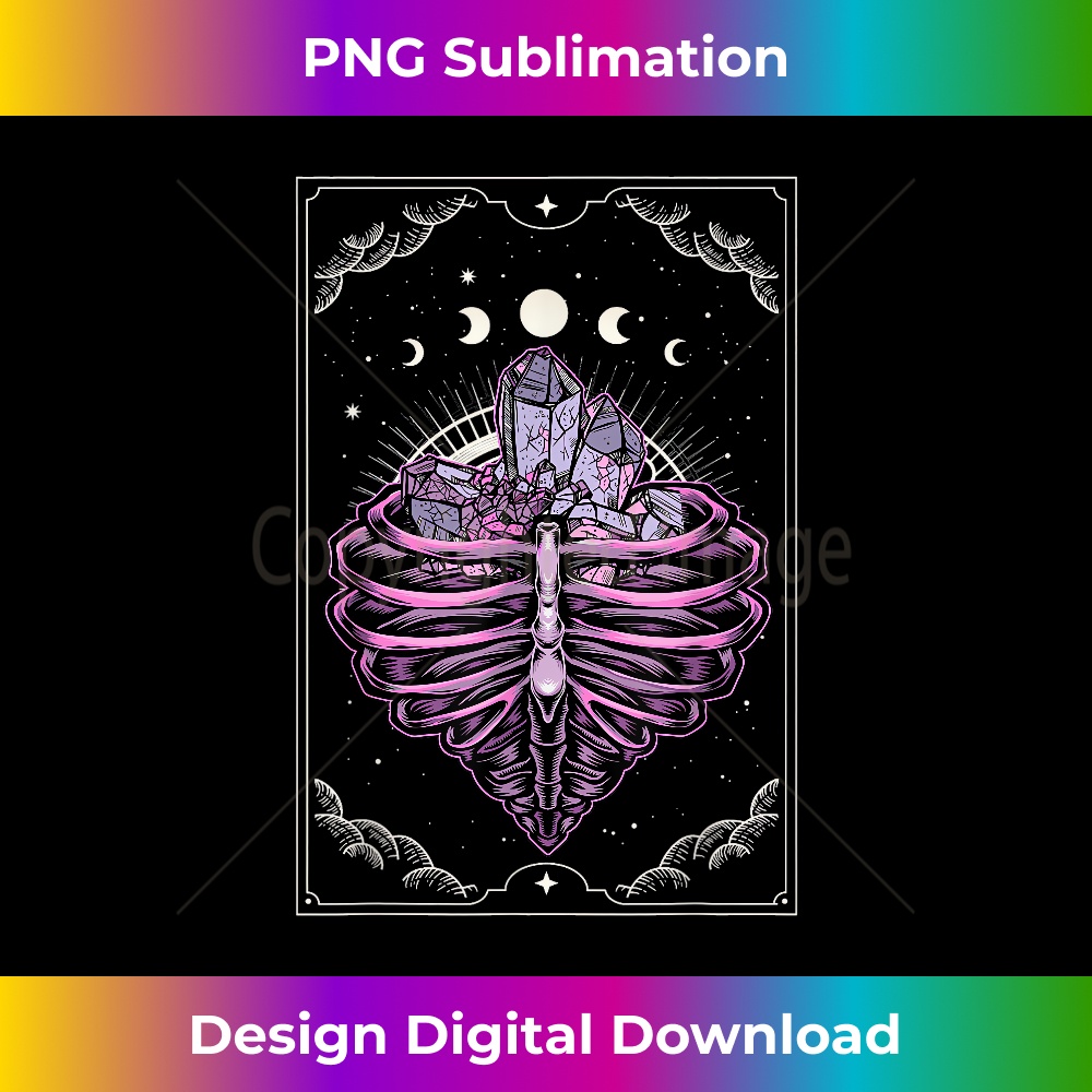 Occult Goth Pastel Goth Aesthetic Skeletons Bones Crystal - | Inspire ...