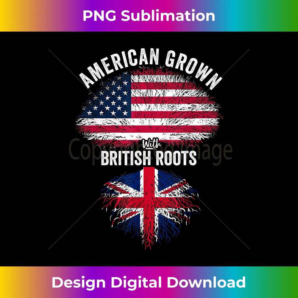 American Grown With British Roots USA United Kingdom Flag - | Inspire ...