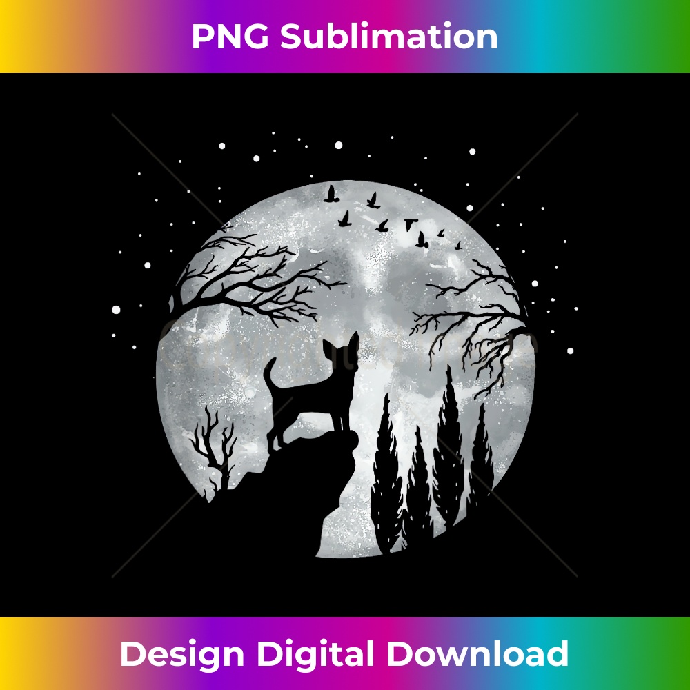 Chihuahua Dog Full Moon At Night - Dog Breed Chihuahua - Lux | Inspire ...