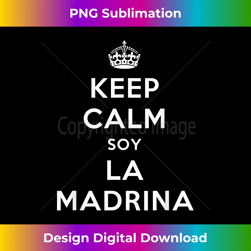 Keep Calm Soy La Madrina Godmother Comadre - Classic Sublima | Inspire ...