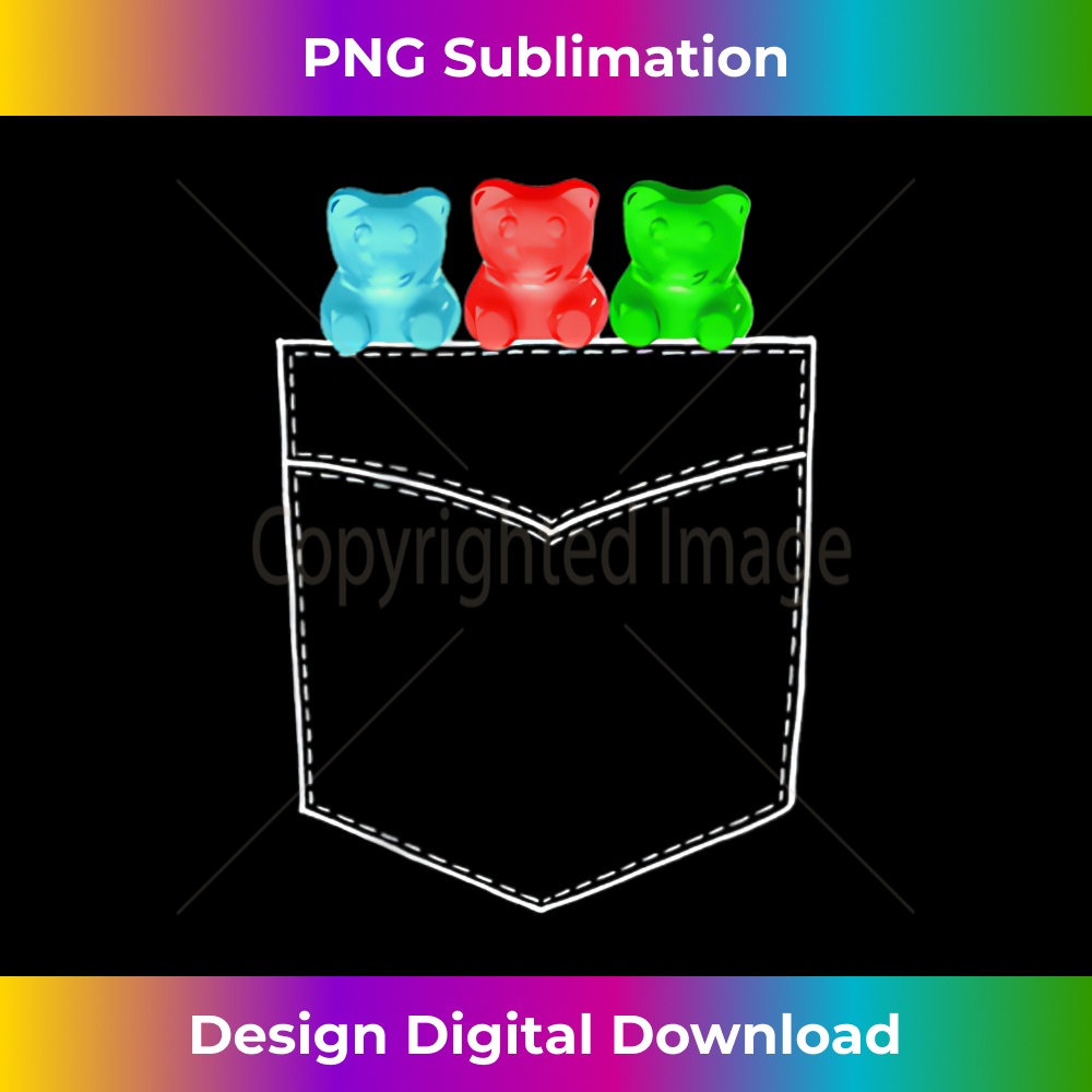 Gummy Bears Pocket Three Kawaii Bears in My Pocket - Eco-Fri | Inspire ...