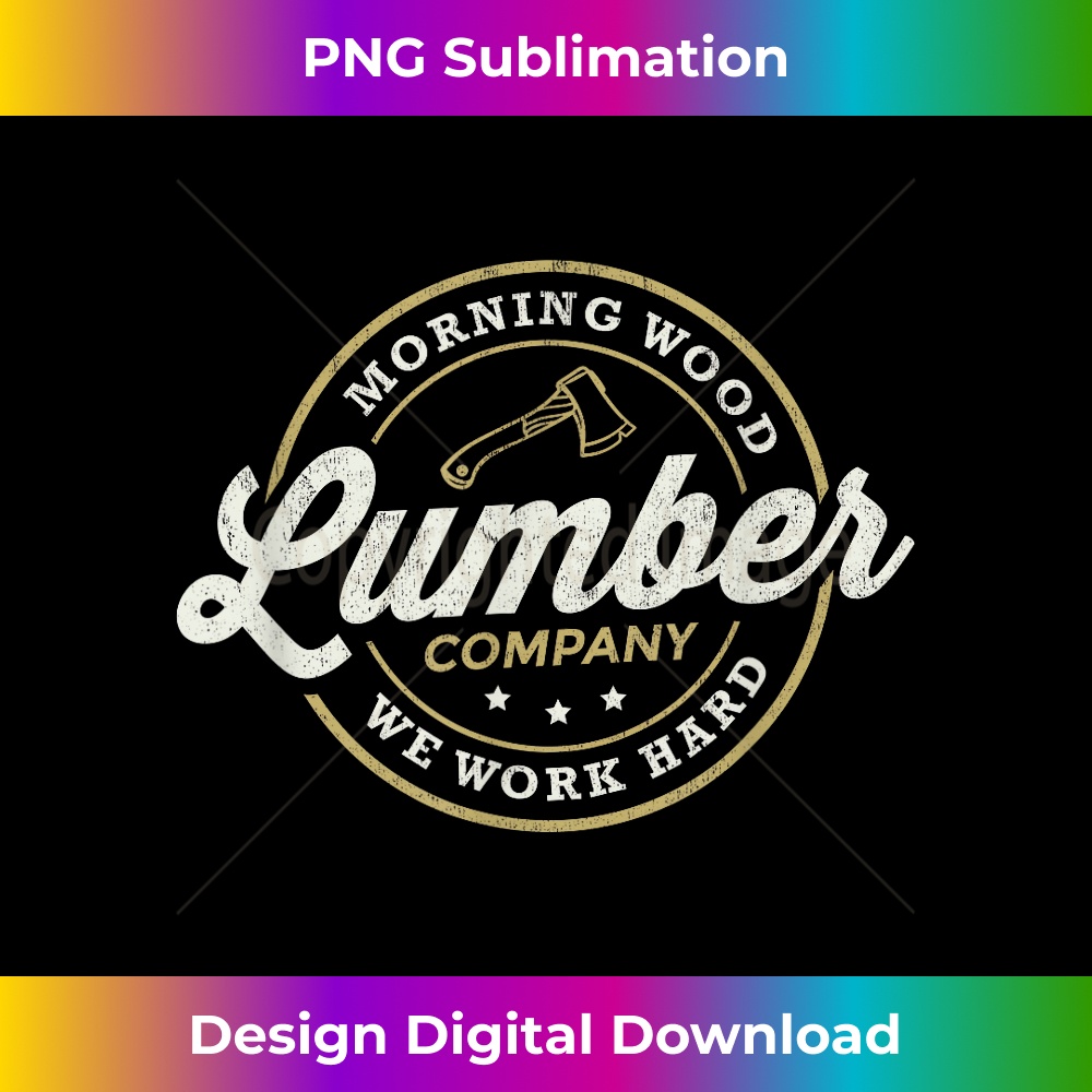 Retro Morning Wood Lumber Company Camping Woodman - Contempo | Inspire ...