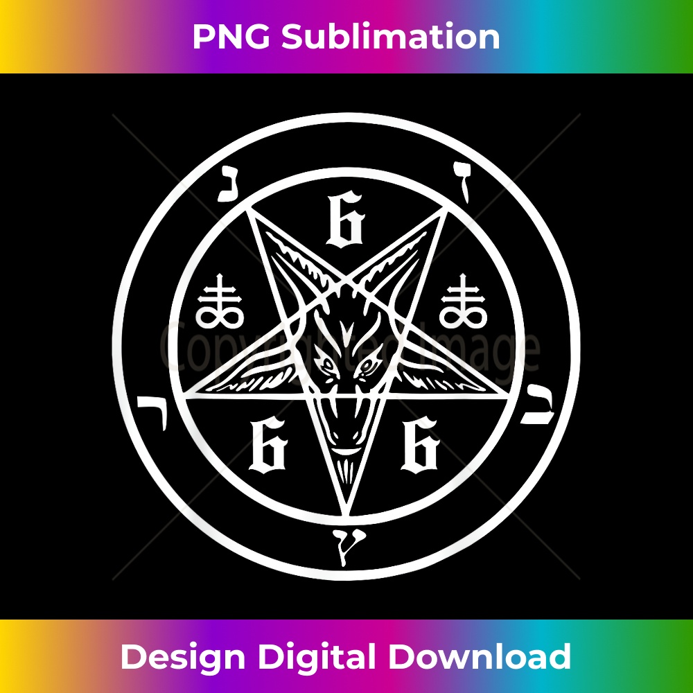 Satanic Pentagram 666 (Sigil of the Devil) Baphomet - Classi | Inspire ...