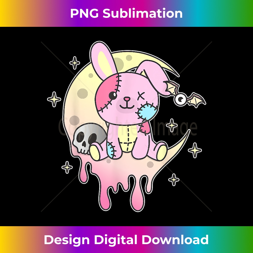 Kawaii Gothic Bunny Pastel Colors Gothic Goth Bunny - Artisa | Inspire ...