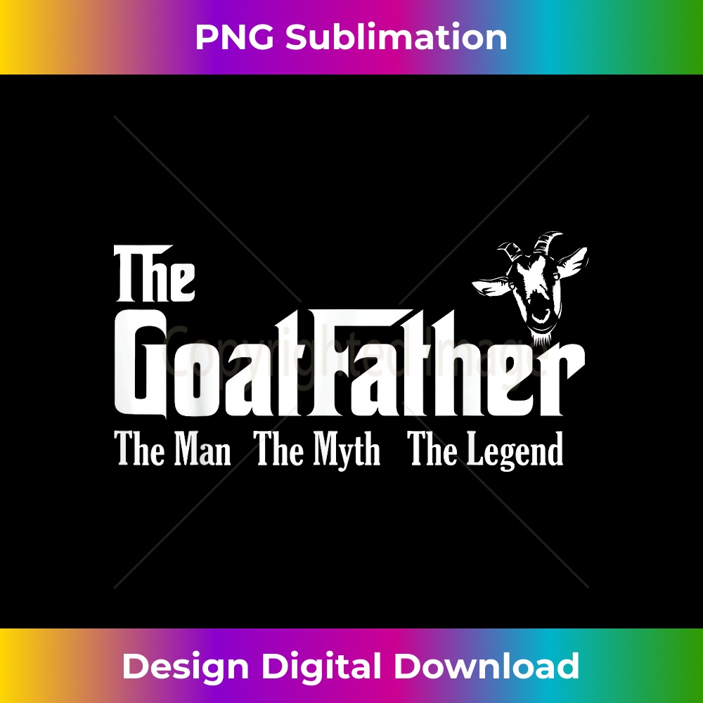Funny Goat Lover s For Dads and Men The Goat Father - Edgy S | Inspire ...