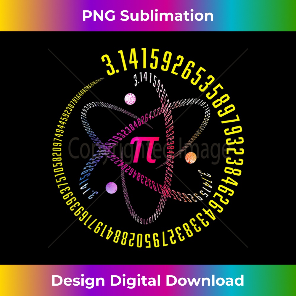Atom Pi Math Science STEM s 3 14 Pi Day - Contemporary PNG S | Inspire ...