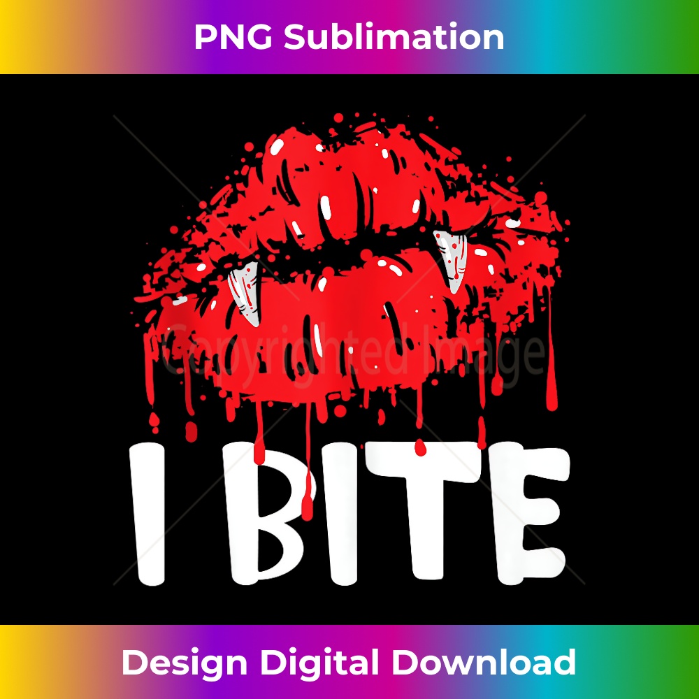I Bite Sexy Vampire Fangs Funny Halloween Lazy Costume - Del | Inspire ...