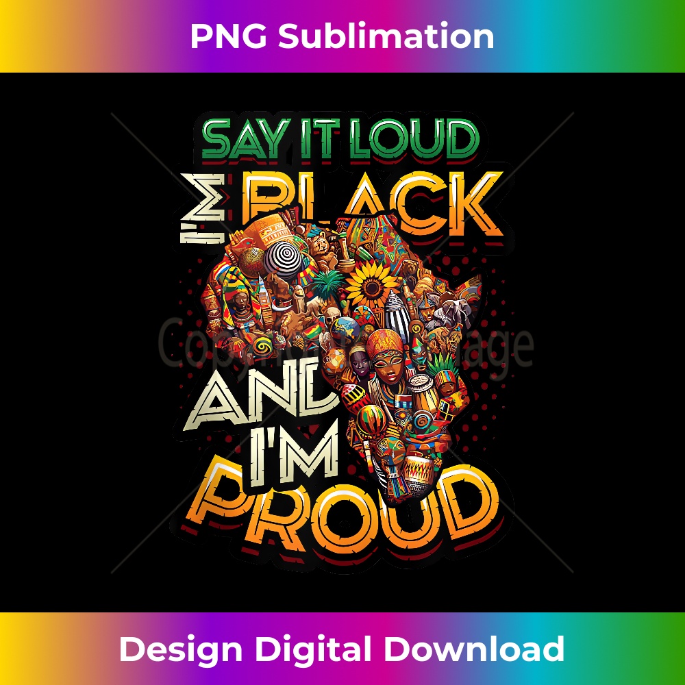 African American Black History Month Proud Be Black Africa - - Inspire ...