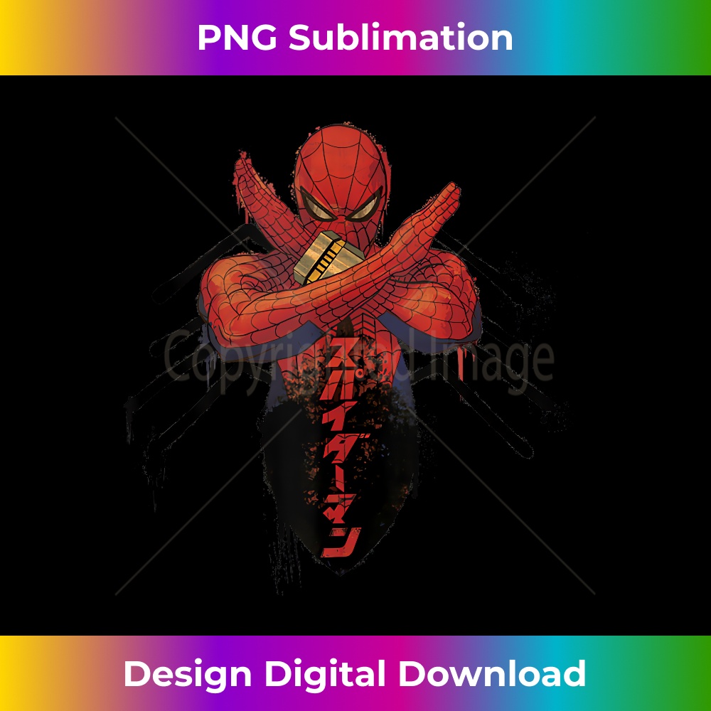 Marvel Japanese Spider-Man Spray Paint - Crafted Sublimation | Inspire ...