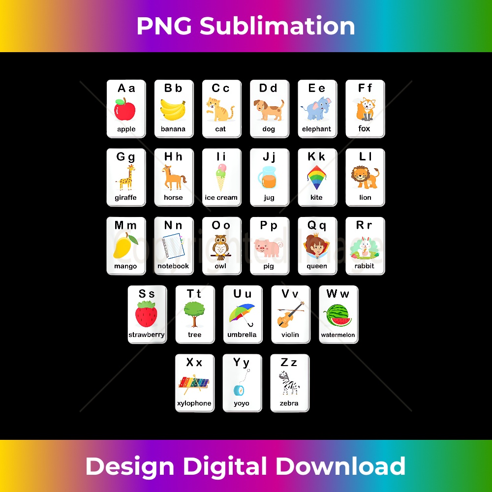 ABC Animals Object Flash Card A-Z Types of Alphabet Teacher | Inspire ...