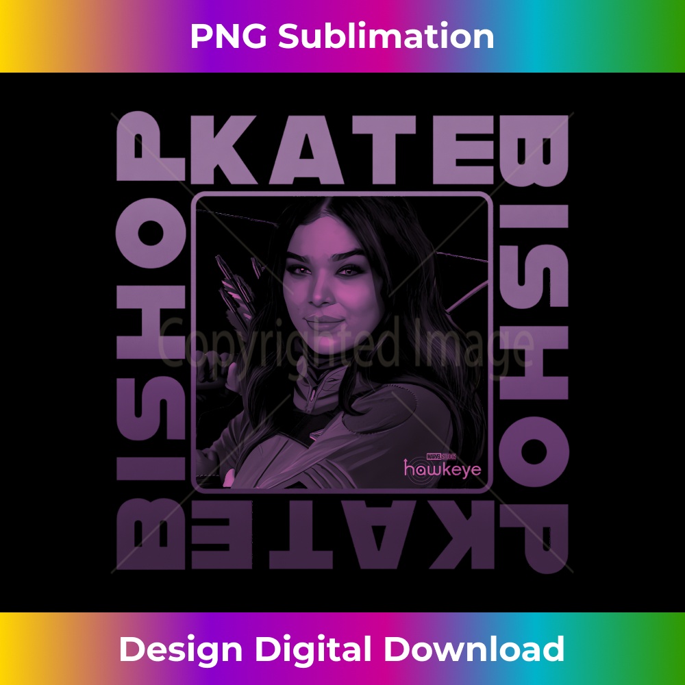 Marvel Hawkeye Kate Bishop Purple Portrait Box Up - Vibrant | Inspire ...