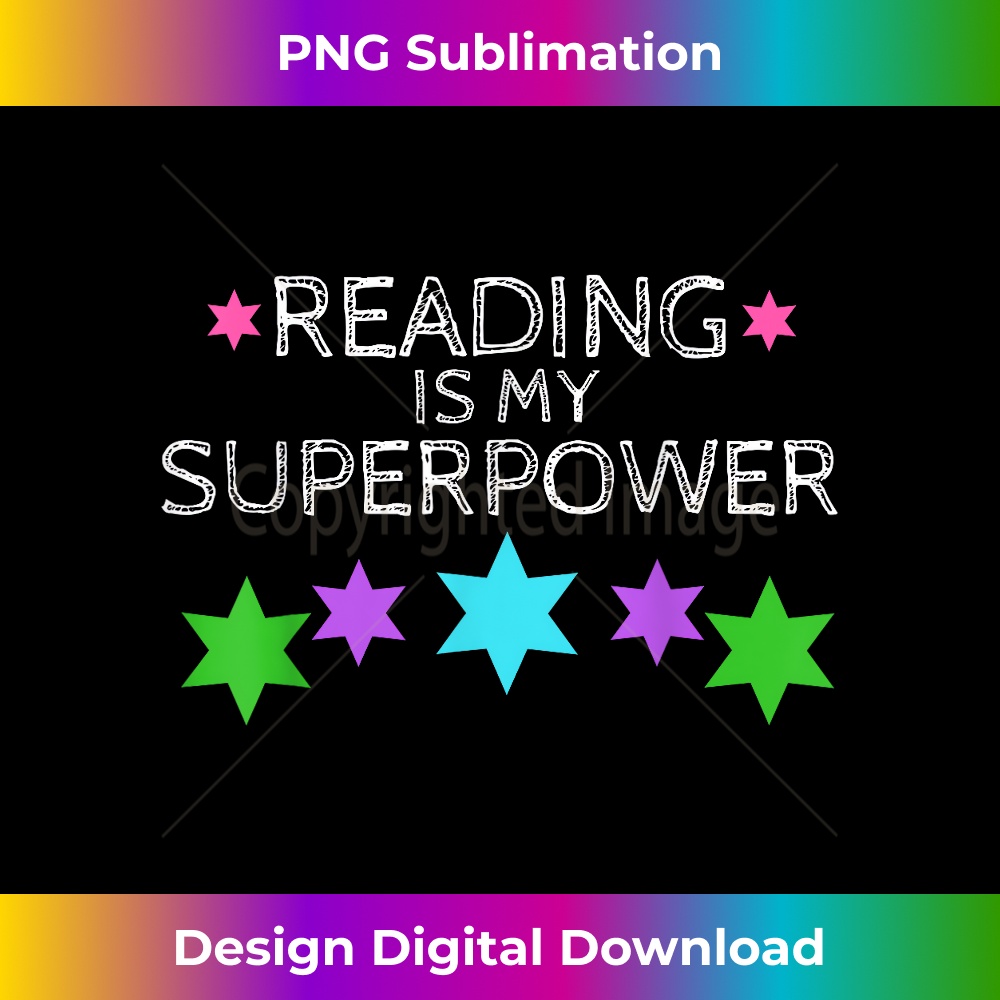 Reading is My Superpower Boy Girl Book Lover Reader T - Besp | Inspire ...