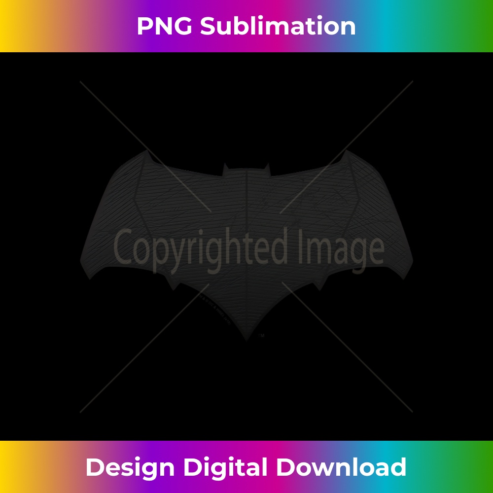 Batman v Superman Bat Symbol Black - Eco-Friendly Sublimatio | Inspire ...