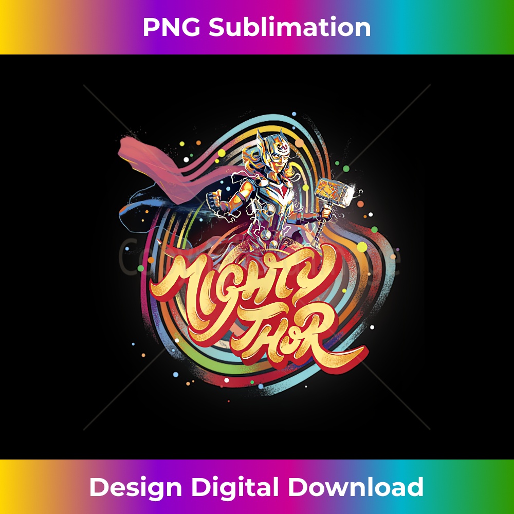 Marvel Thor Love and Thunder Jane Foster Mighty Thor Retro - | Inspire Uplift