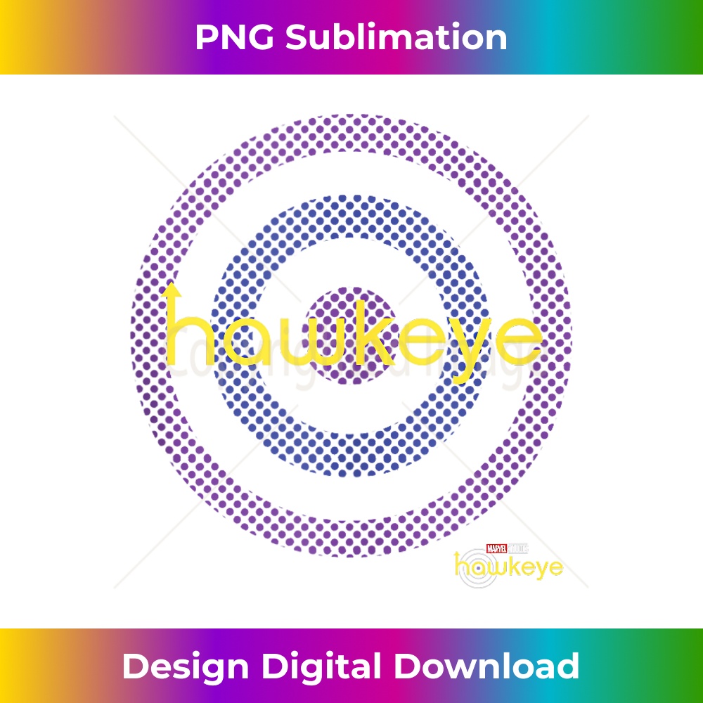 Marvel Hawkeye Bullseye Target Logo V1 - Vibrant Sublimation | Inspire ...