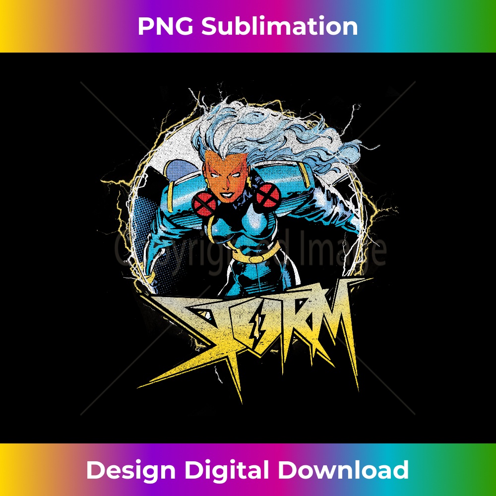 Marvel X-Men Storm Circle Portrait Logo - Urban Sublimation | Inspire ...